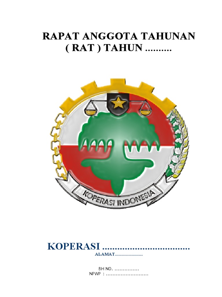 Tata Tertib Rapat Tahunan Koperasi | PDF | Karier & Perkembangan