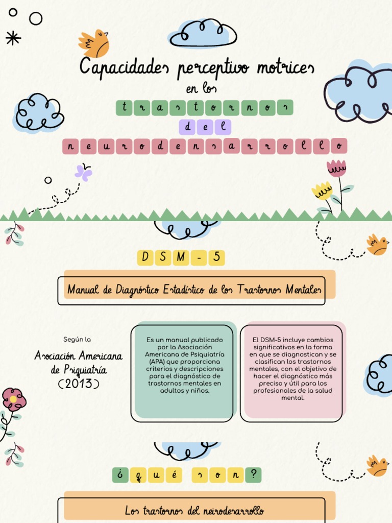 Capacidades Perceptivo Motrices y Trastornos Del Neurodesarrollo. | PDF ...