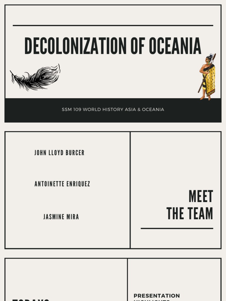 Decolonization in Oceania: A Historical Overview | PDF | Polynesia ...