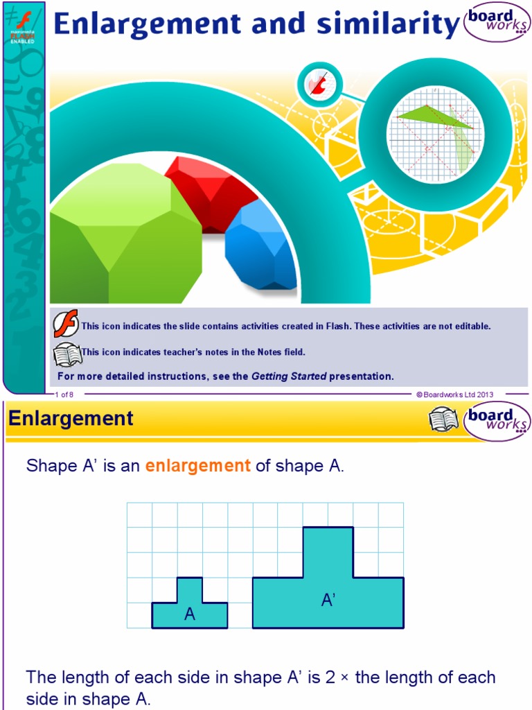 Enlargement and Similarity-1 | PDF | Shape | Mathematics