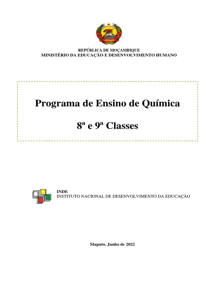 8 e 9a Classes - Quimica | PDF | Química | Concentração