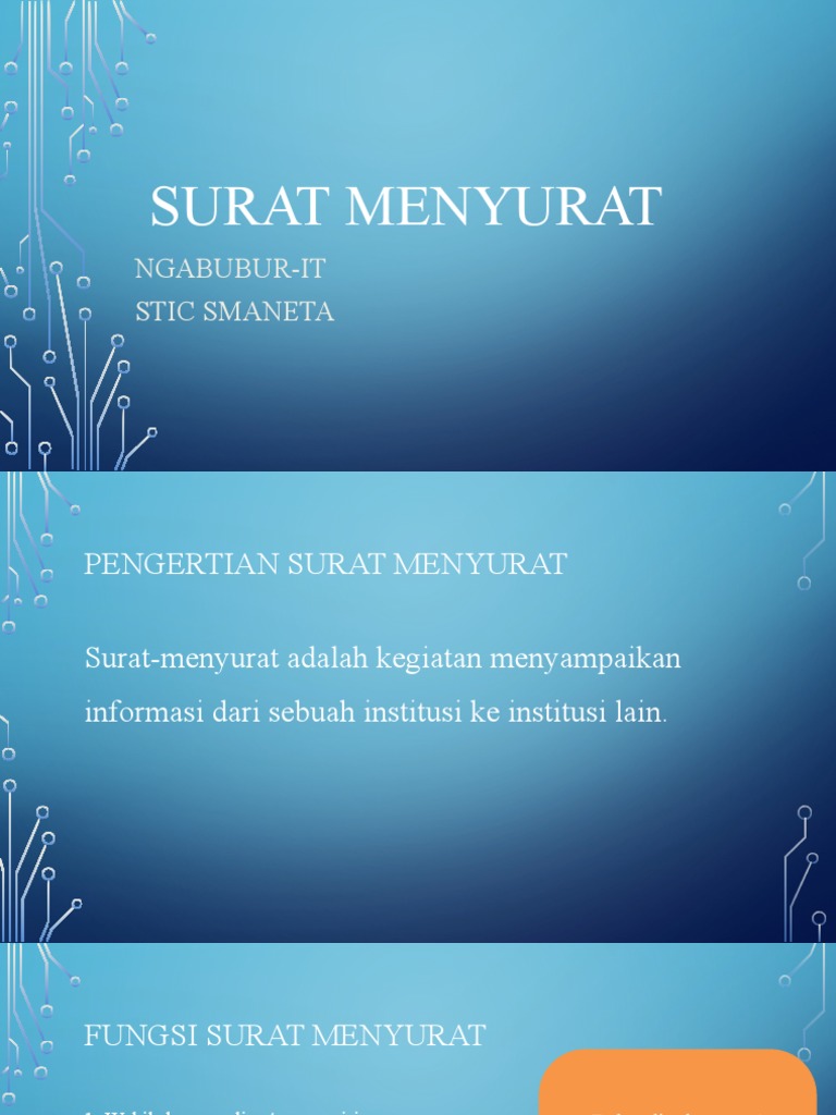 Panduan Lengkap Surat Menyurat | PDF | Karier & Perkembangan