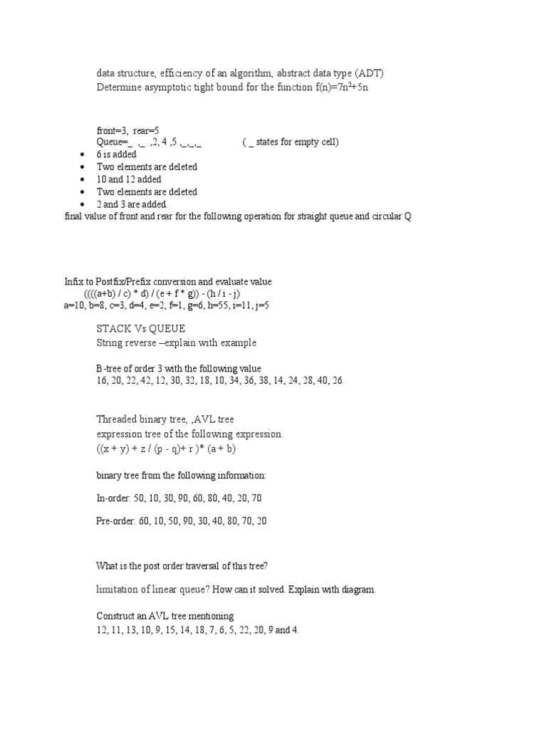 Data Structure Assignment Pdf Algorithms And Data Structures Computer Programming 6332