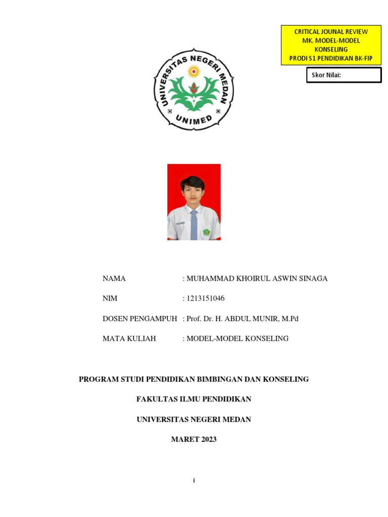 CJR Model Konseling Aswin | PDF