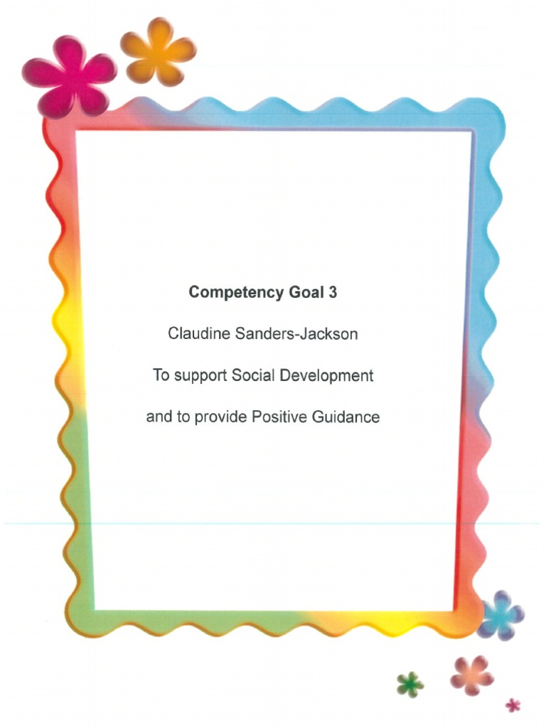 Cometency Goal III | PDF