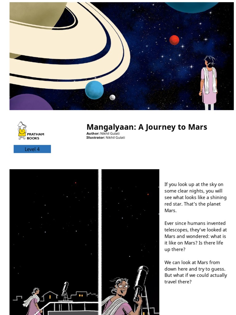 Mangalyaan A Journey To Mars | PDF | Creative Commons License | Mars