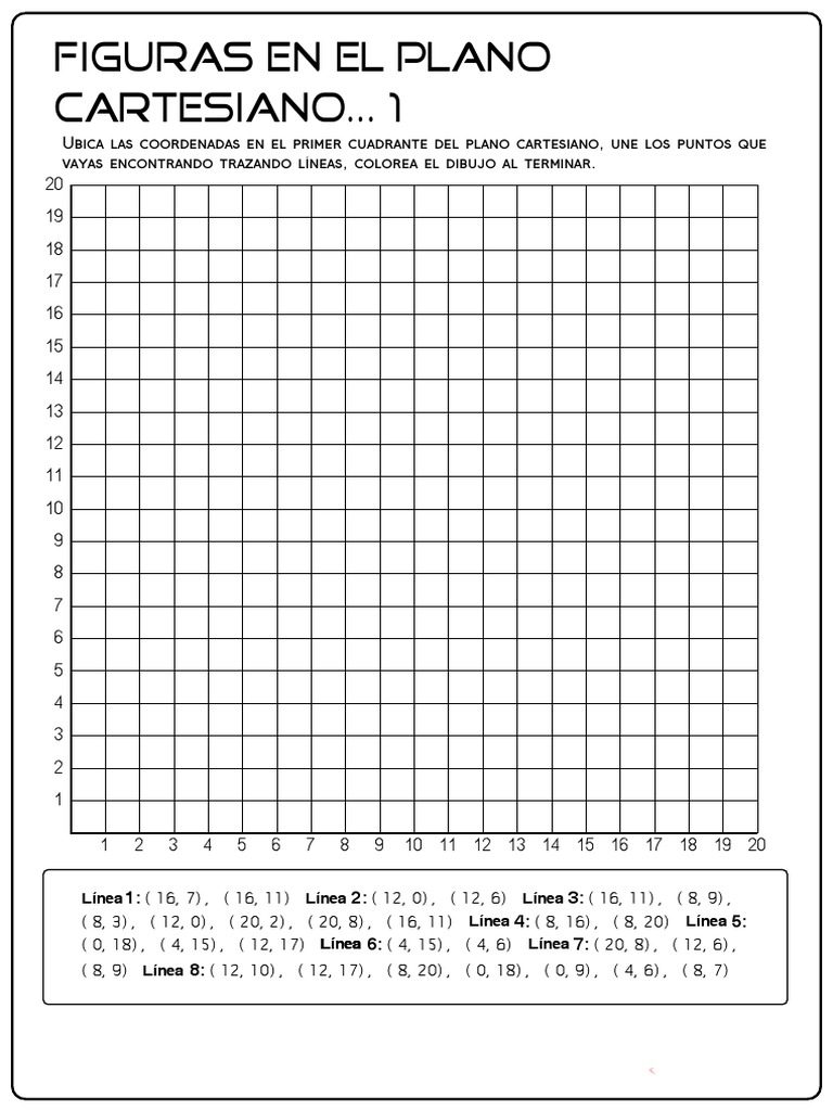Figuras en El Plano Cartesiano | PDF | Tránsito rápido