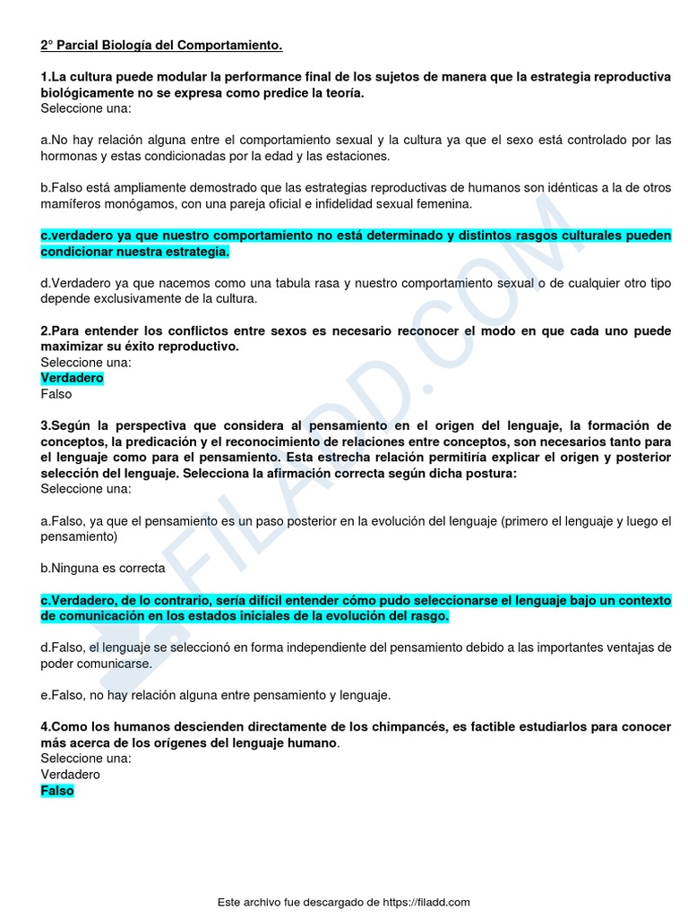 2 Parcial Bio 2c | PDF | Evolución | Heredabilidad