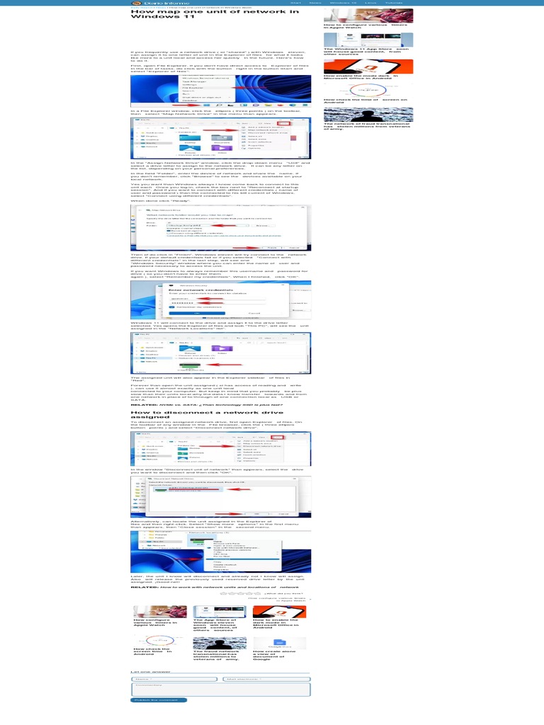 Cómo Mapear Una Unidad de Red en Windows 11 - Es - ES - en - GB - 1679261841014 | Download Free ...