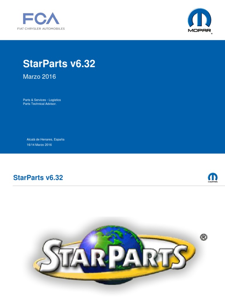 Guía de Uso de StarParts v6.32 | PDF | explorador de Internet | Informática