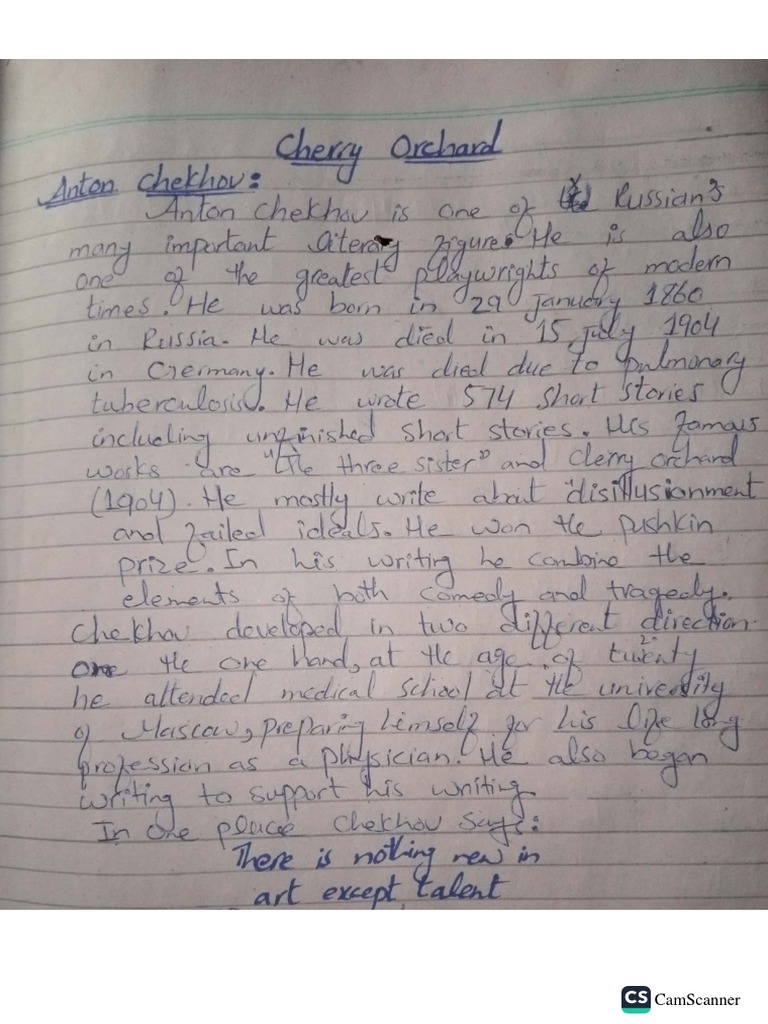 cherry orchard as tragic comedy | PDF