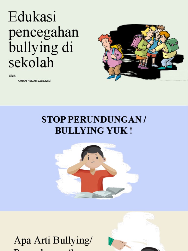 Edukasi Pencegahan Bullying | PDF