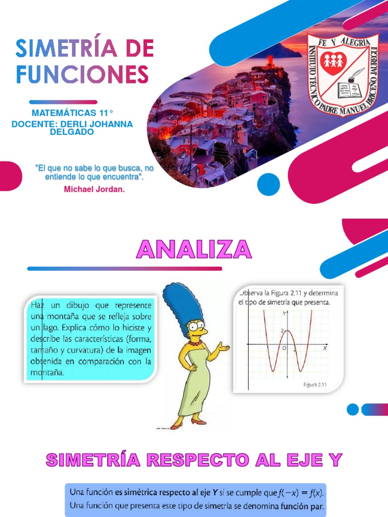 Guia 7 - Simetria de Funciones | PDF