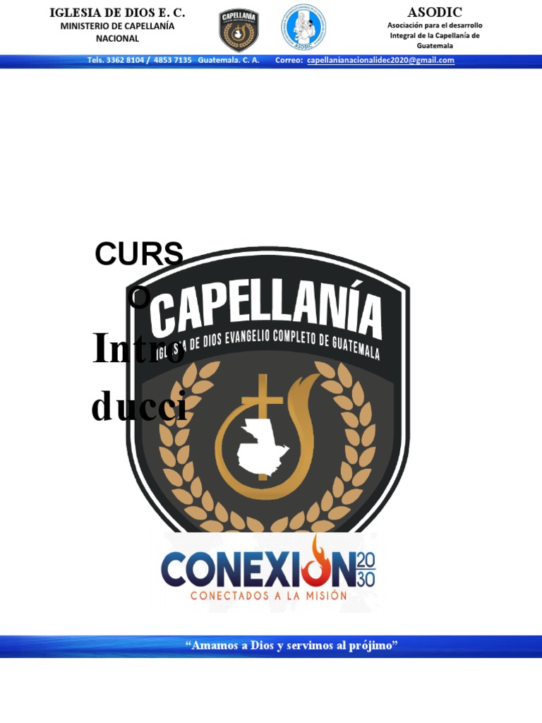 01 - Introducción A La Capellanía-Alumno | PDF | Jesús | Pecado