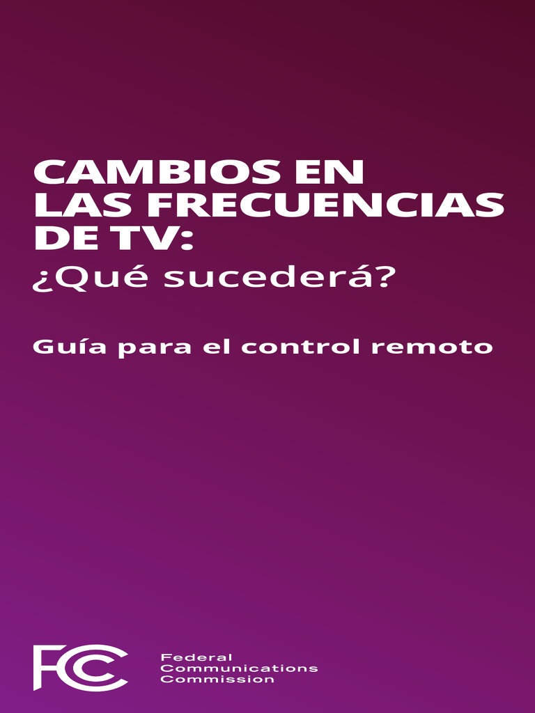 Tvrescan Consumer Toolkit Remote Control Brochure Spanish | PDF ...