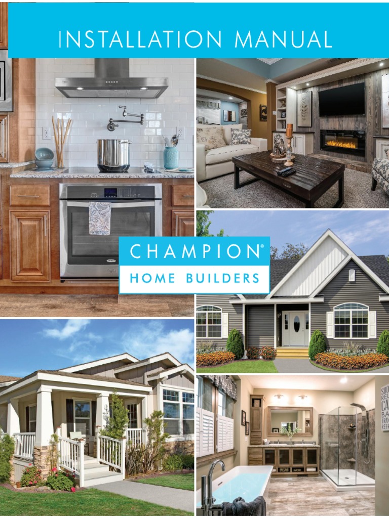 2018 Champion Homes HUD Installation Manual | PDF