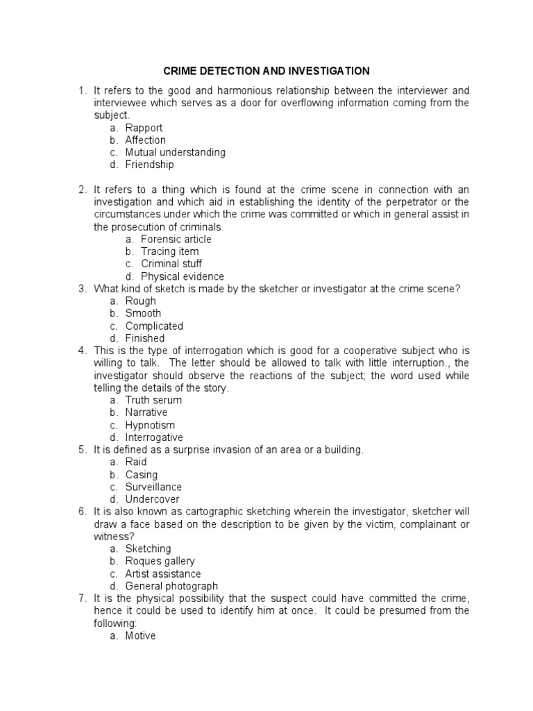 Crime Detection and Investigation | PDF | Fires | Combustion