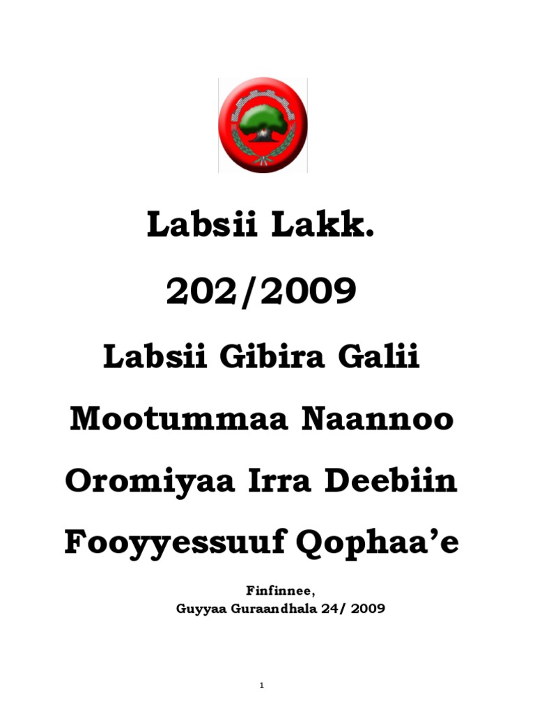 Labsii Gibira Galii Lakk 202 | PDF
