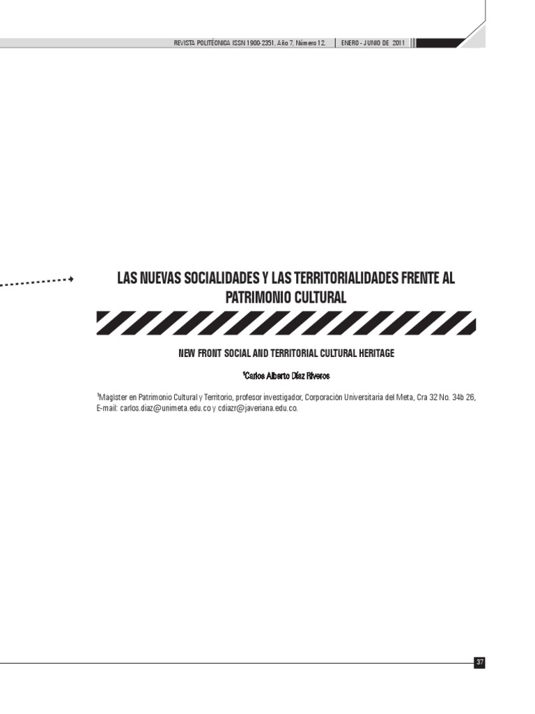 REVISTA POLITÉCNICA ISSN 1900-2351, Año 7, Número 12. | PDF | Colombia