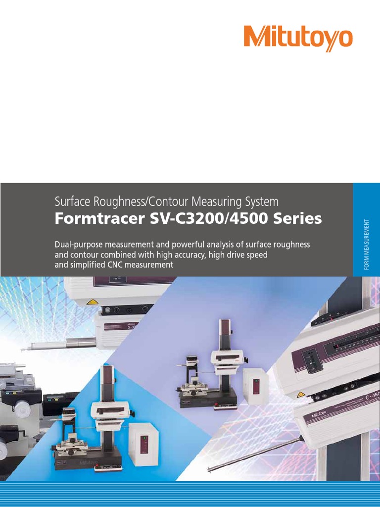 Formtracer SV C32004500 Series | PDF | Page Layout | Function (Mathematics)