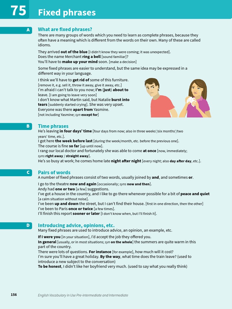 FCE Expressions-157-158 | PDF | Linguistics