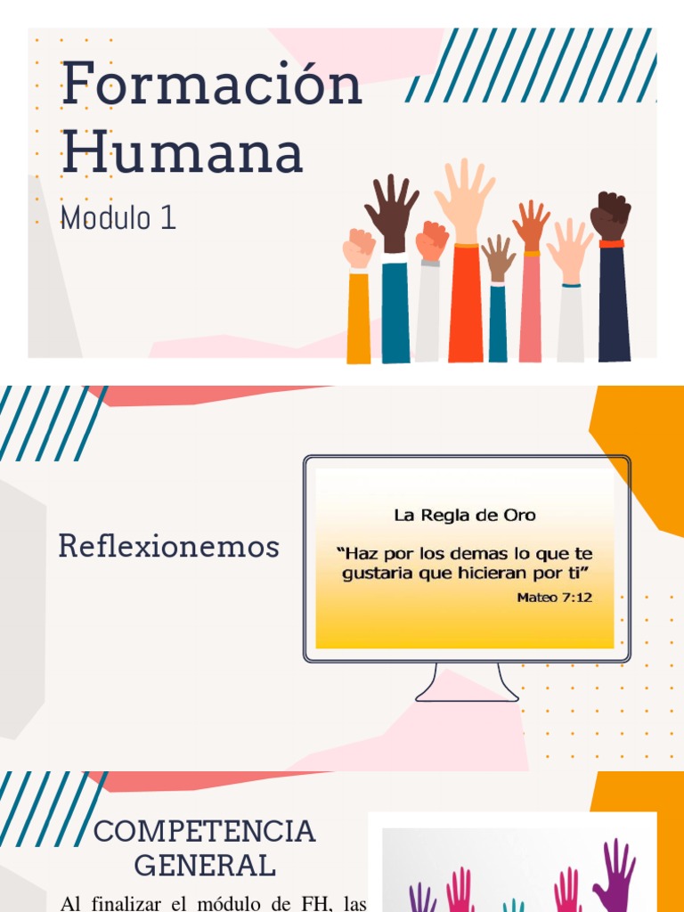 Modulo 1 Formacion Humana | PDF | Familia | Matrimonio