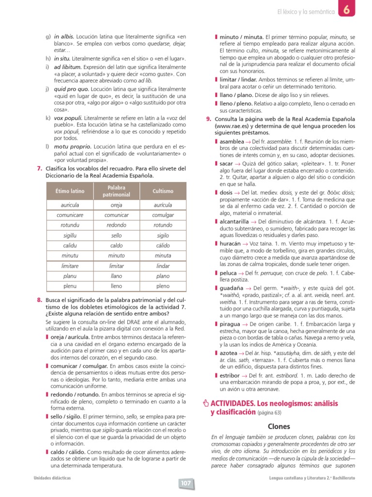 06 Soluciones | PDF | latín | Gramática