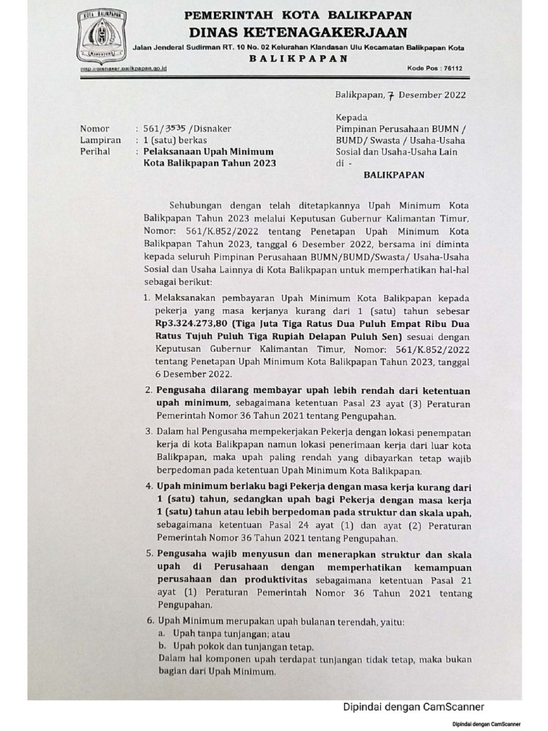 SK Umk BPN 2023 | PDF