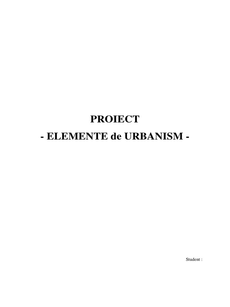 Exemplu de Proiect | PDF