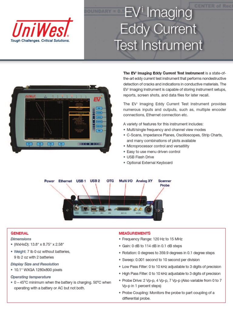 15 056 UniWest Data EV1 | PDF | Usb | Computer Monitor