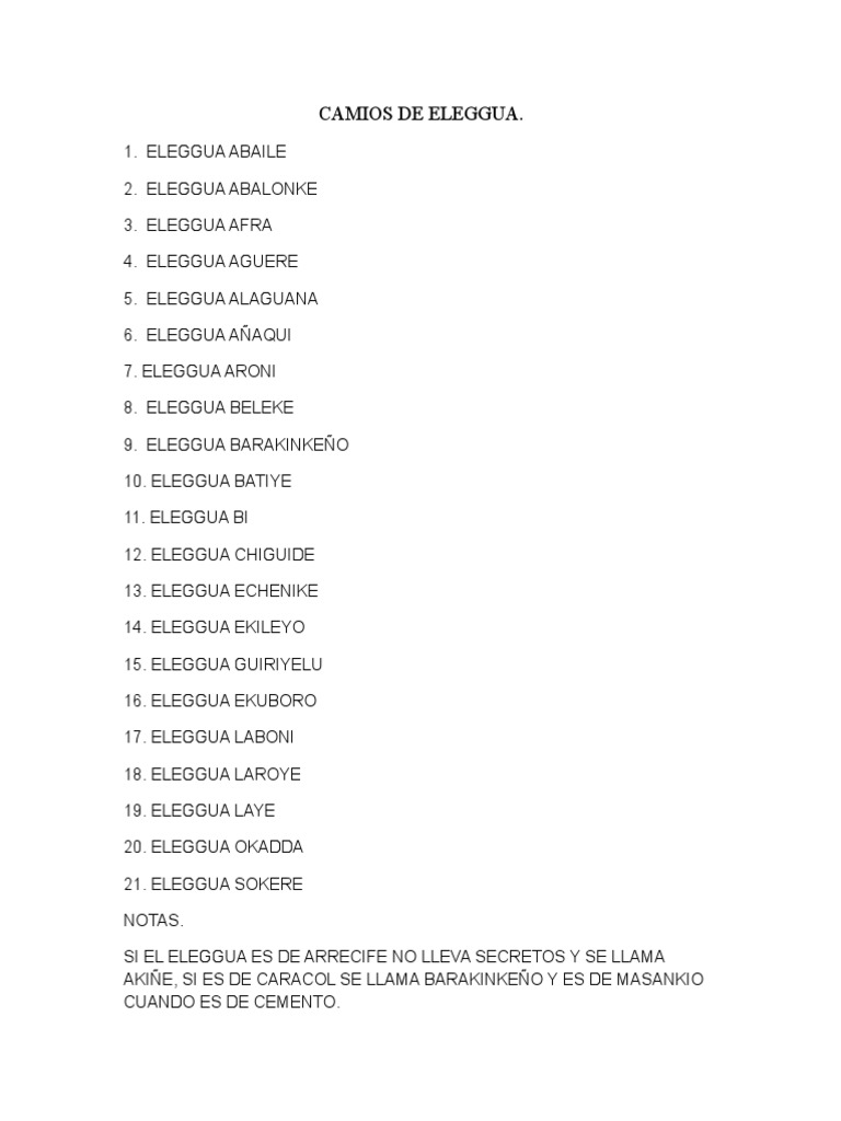 Elegua | PDF