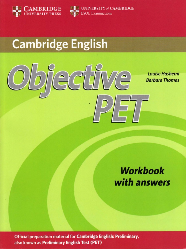 Objective PET. Workbook With Answers 2012, 2nd 79p | PDF