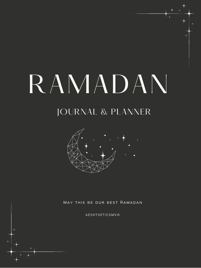 Ramadan Journal & Planner 2023 | PDF | Ramadan | Worship