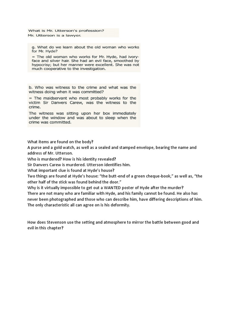 Carew Murder Case Overview and Clues | PDF