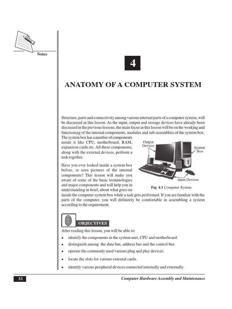 Lesson 04 Pdf Random Access Memory Computer Data Storage