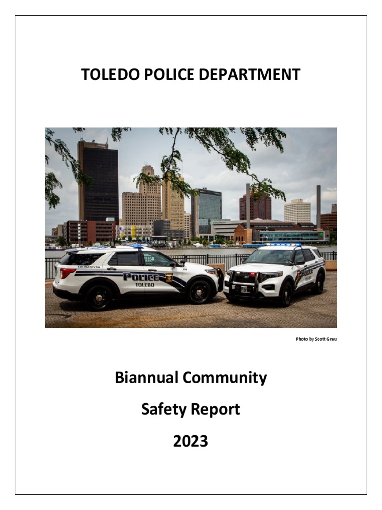 2023 Toledo Police Department Biannual Community Safety Report | PDF ...