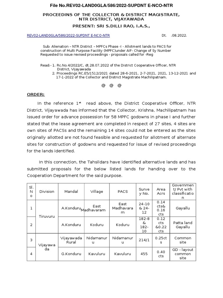 MPFC 24.08.2022 | Download Free PDF | Government Of India | Government