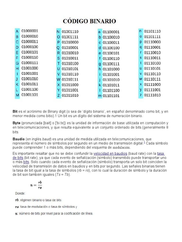 Código Binario | PDF | Tecnología