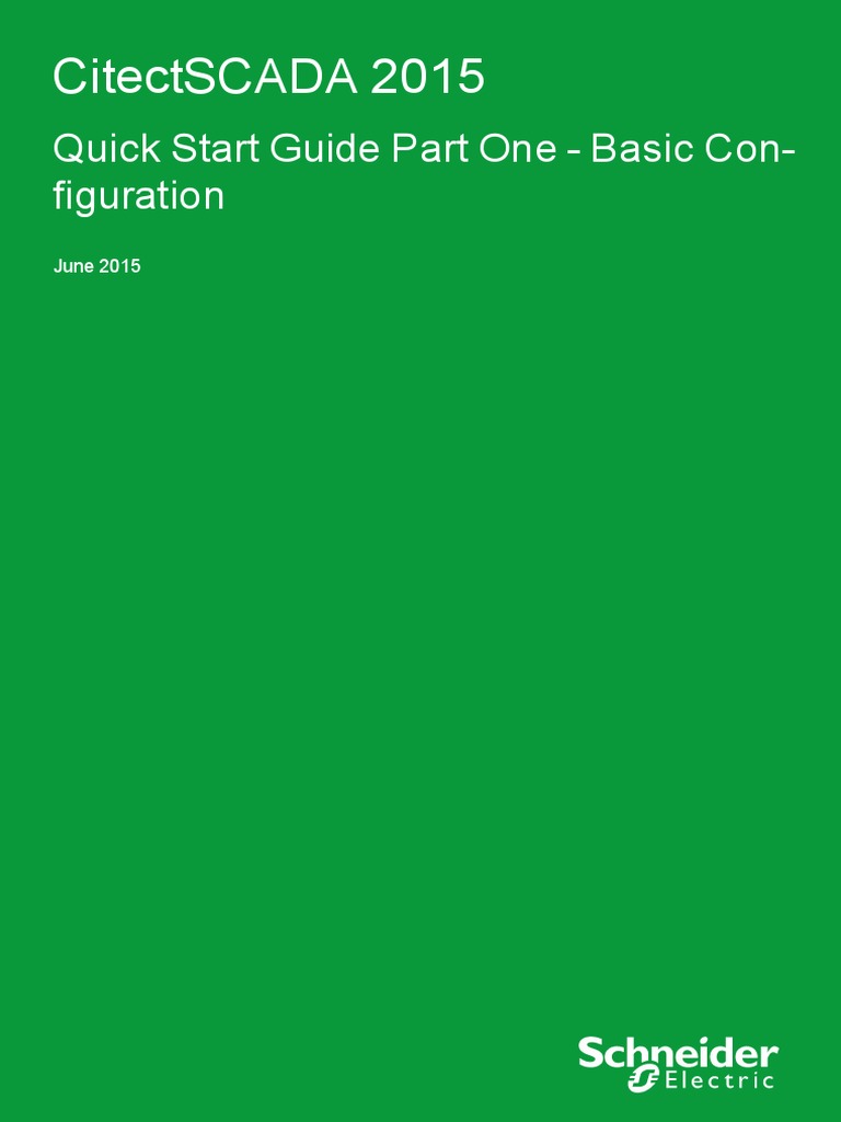 CitectSCADA Quick Start Guide Part 1 | PDF | Button (Computing) | Cursor (User Interface)