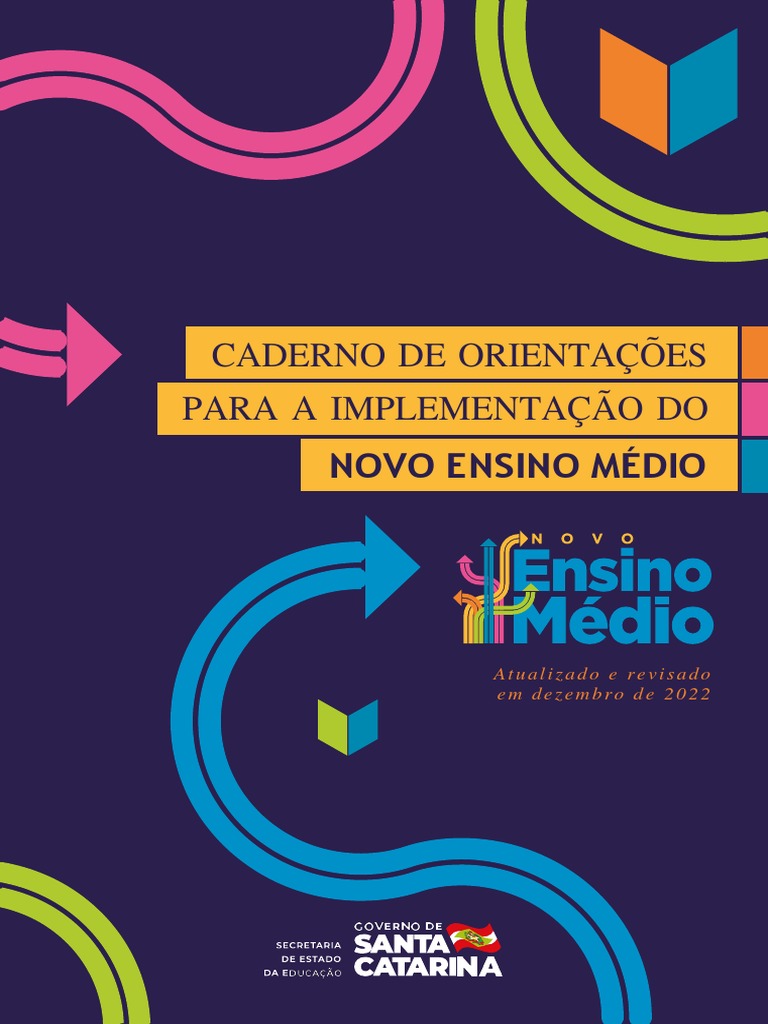 Caderno de Orientações Novo Ensino Médio - Finalizada | PDF | Pedagogia ...