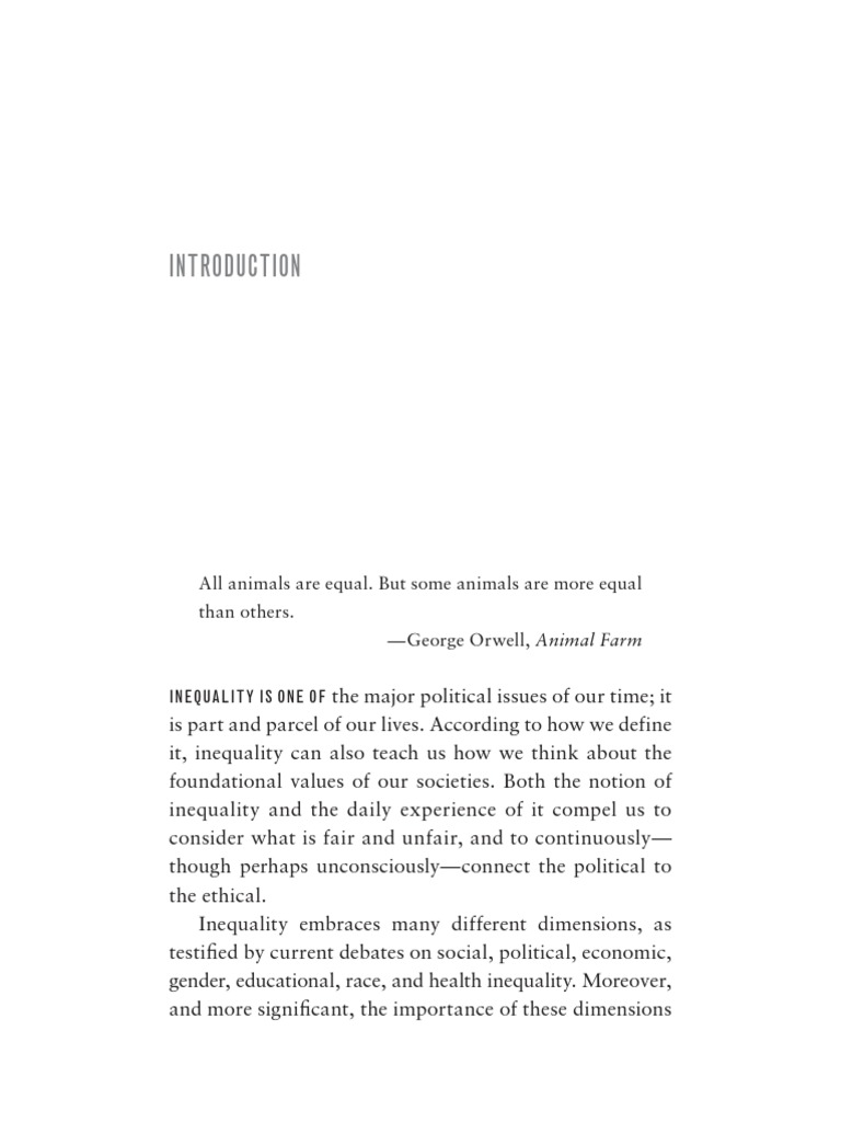 Inequality Pdf Economic Inequality Discrimination Race Relations