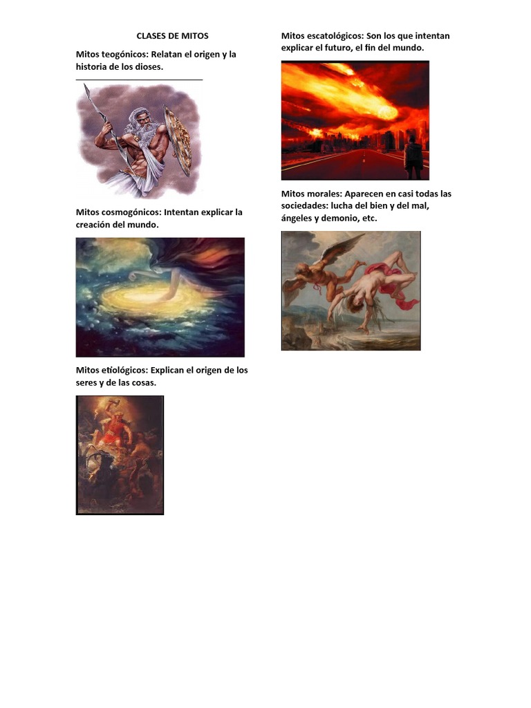 Clases de Mitos | PDF