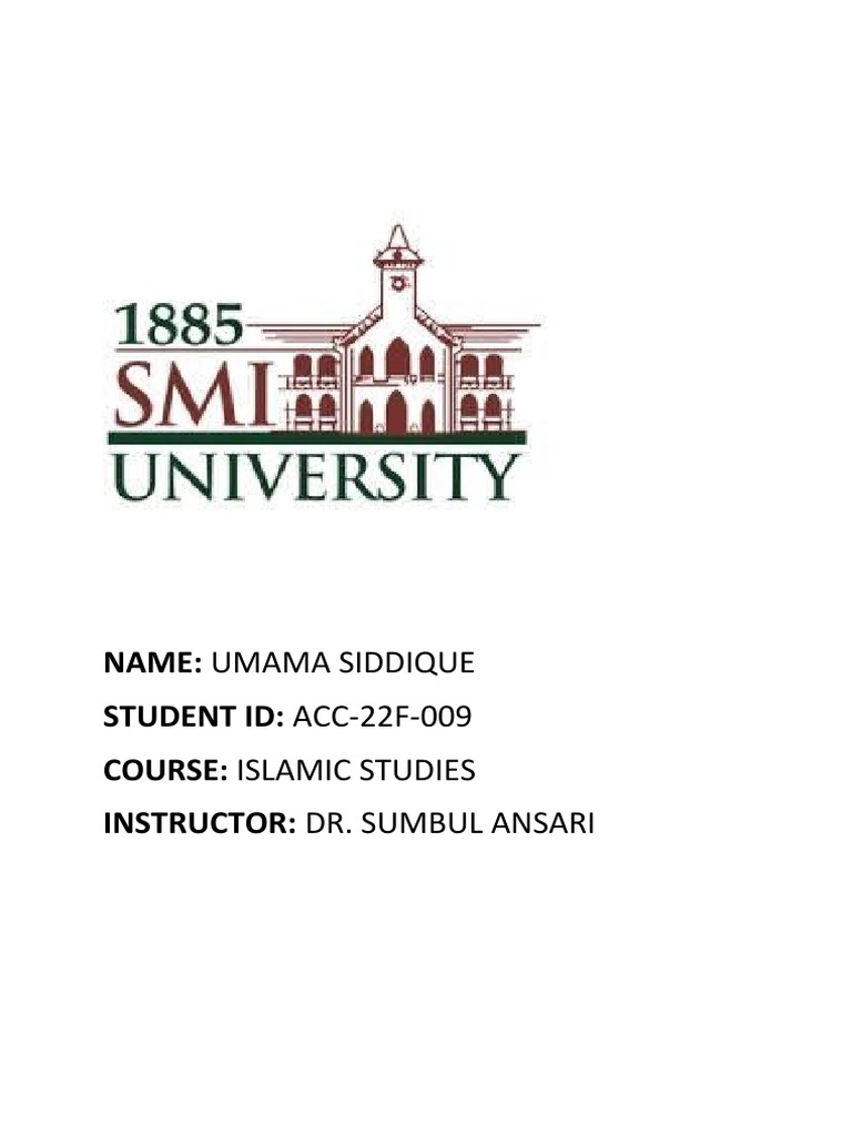 Isl Paper | PDF | Muhammad | Medina