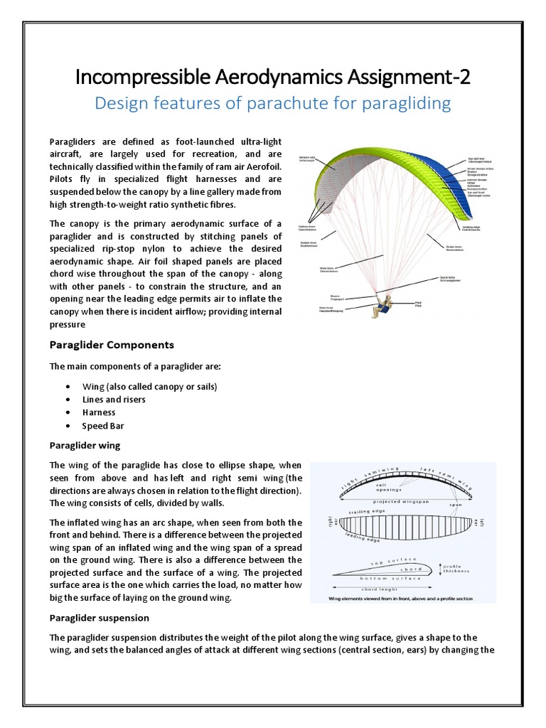 Paraglider | PDF | Parachute | Wing