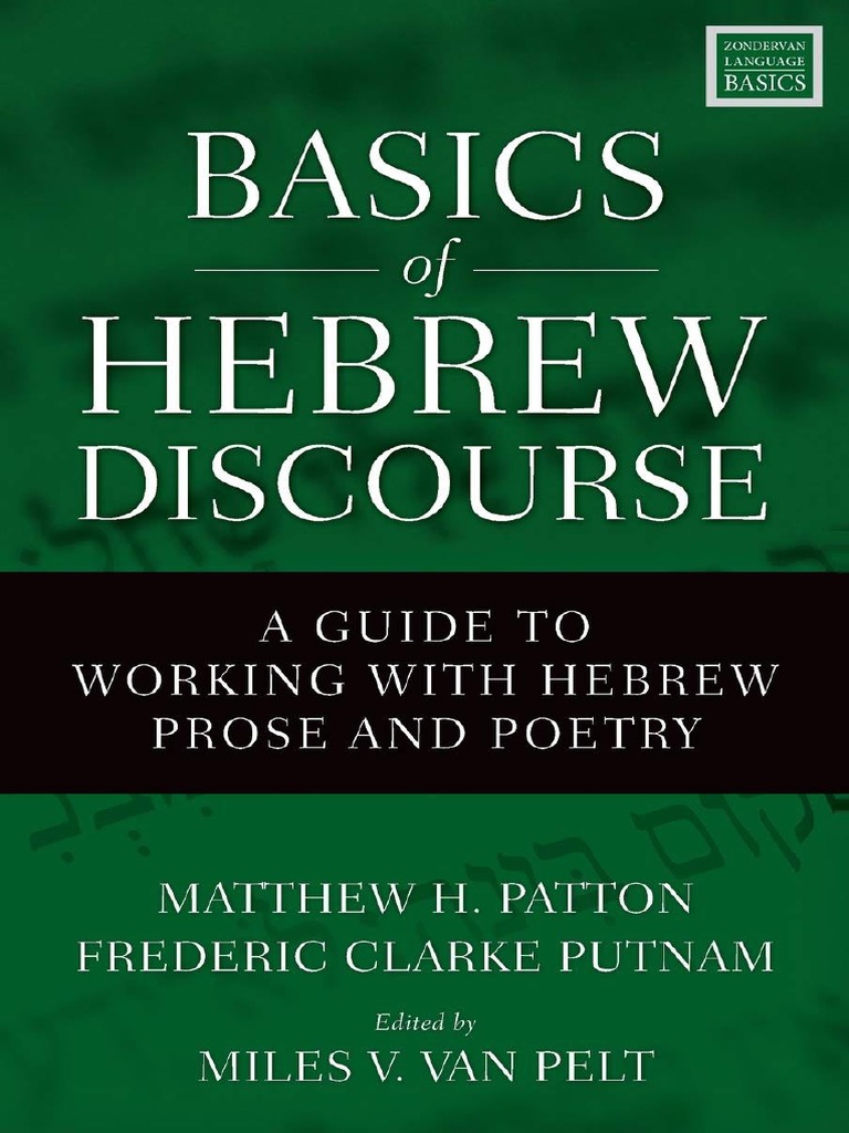 Basics of Hebrew Discourse - Patton & Putnam (2019) | PDF | Bible ...