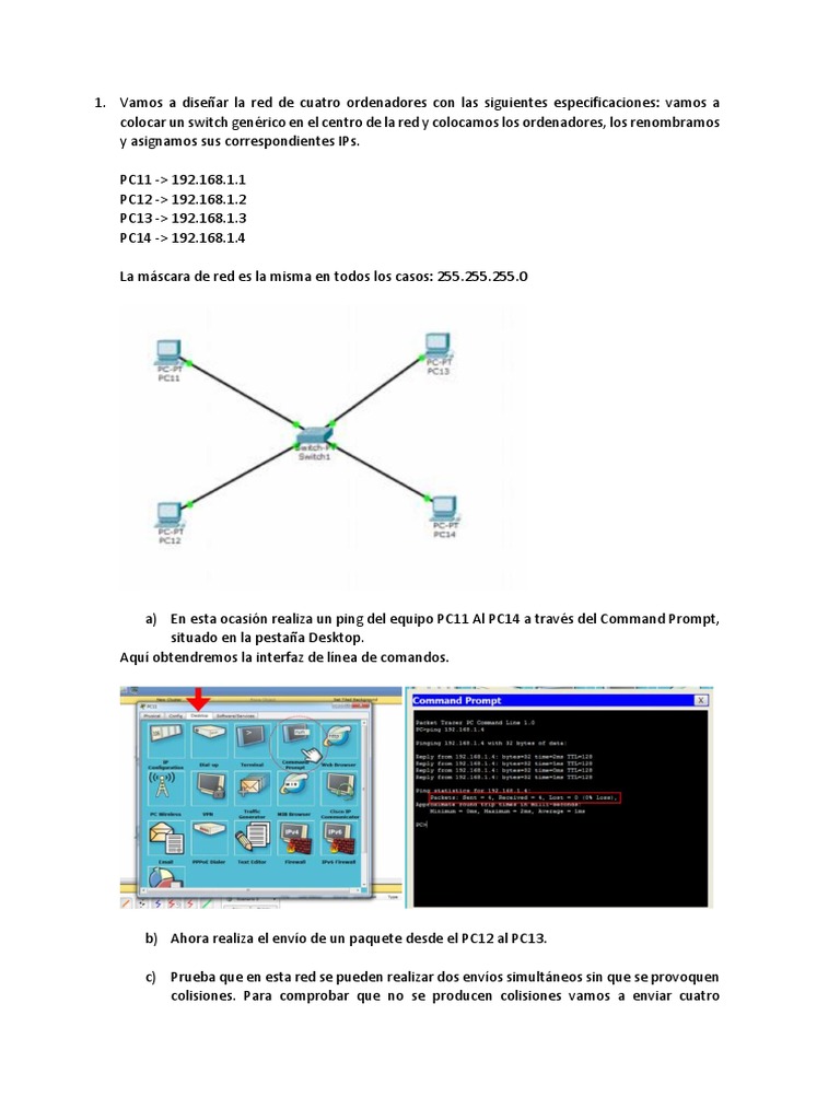 Ejercicios Switch | PDF | Métodos y materiales de enseñanza | Tecnología