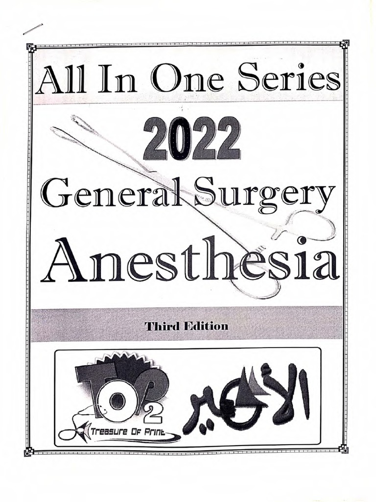Anesthesia | PDF | Anesthesia | Analgesic