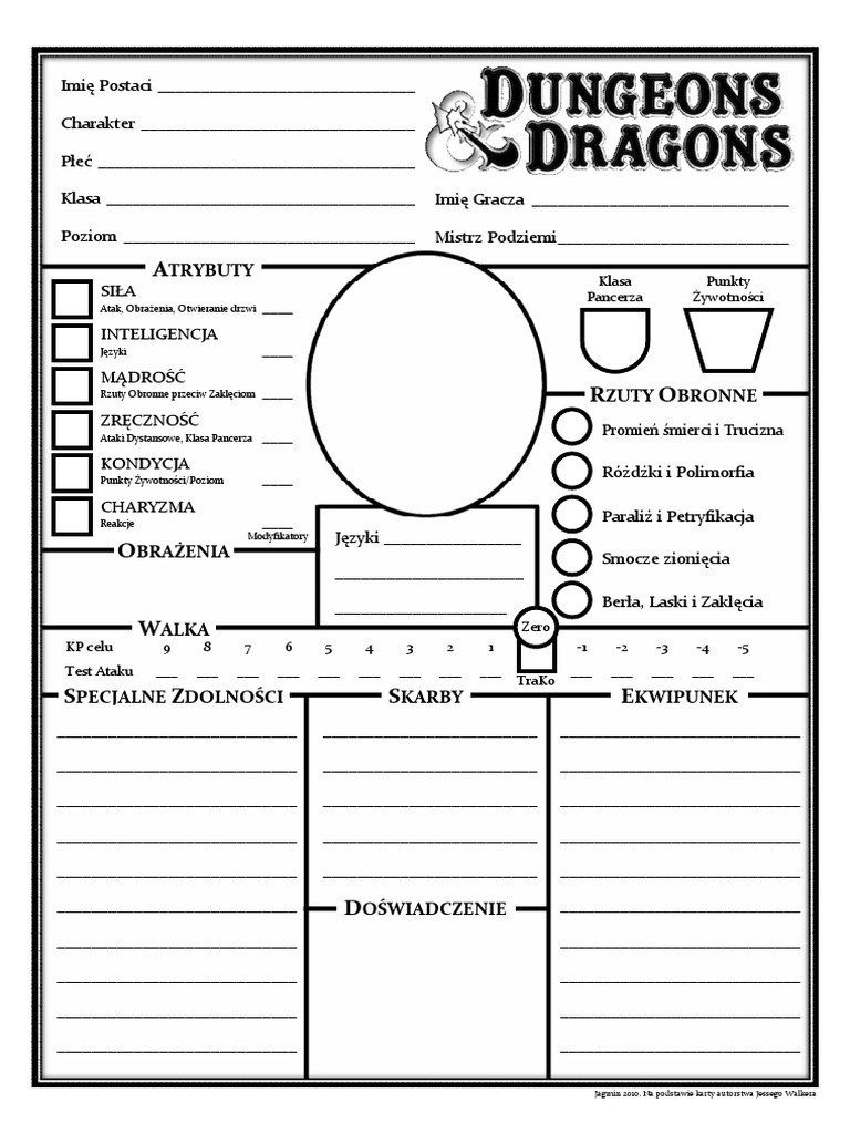 DND Sheet | PDF