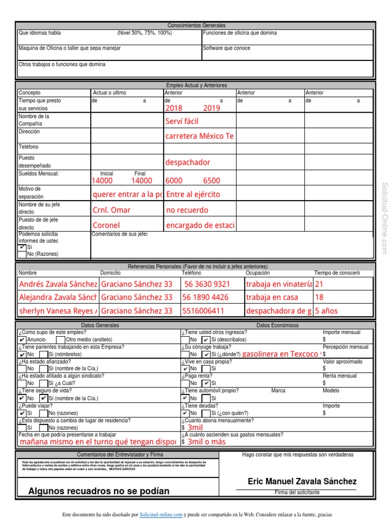 Eric Manuel Zavala Sánchez | PDF