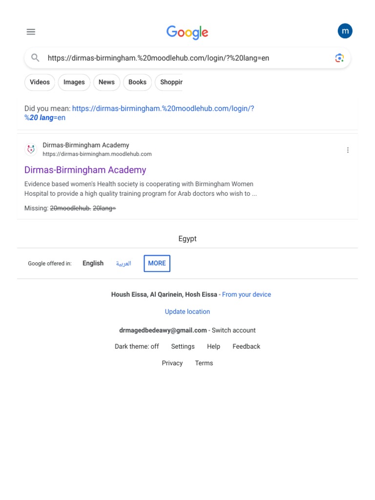 Https - Dirmas-Birmingham. Moodlehub - Com - Login - Lang en - G | PDF